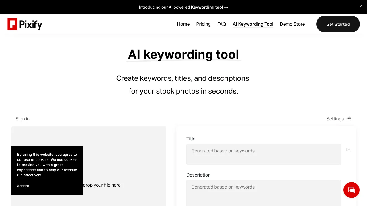 AI Keywording Tool - BestofAI AI Keywording Tool - BestofAI